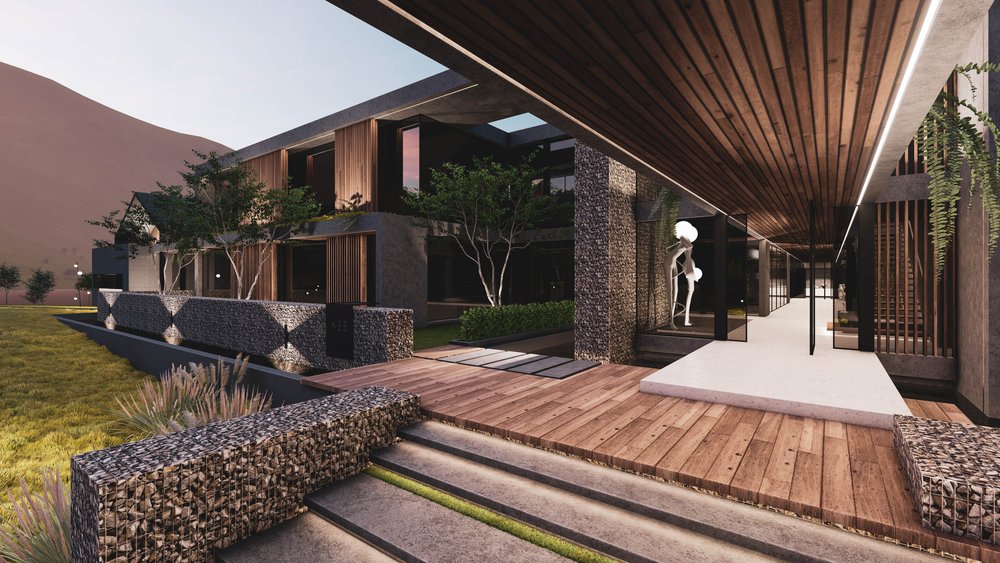 Cape Town Ten Line Architecture