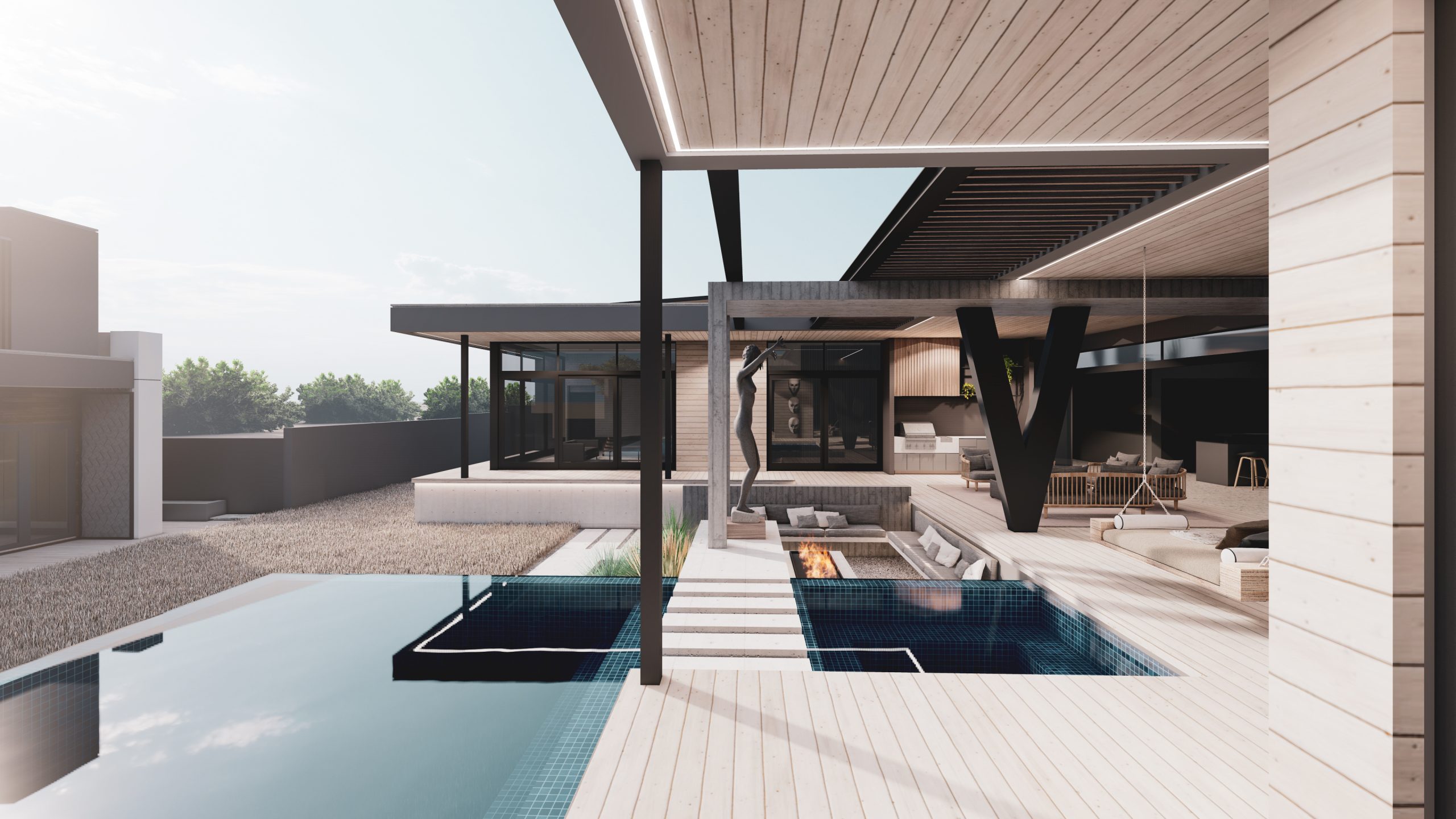 Cape Town Ten Line Architecture